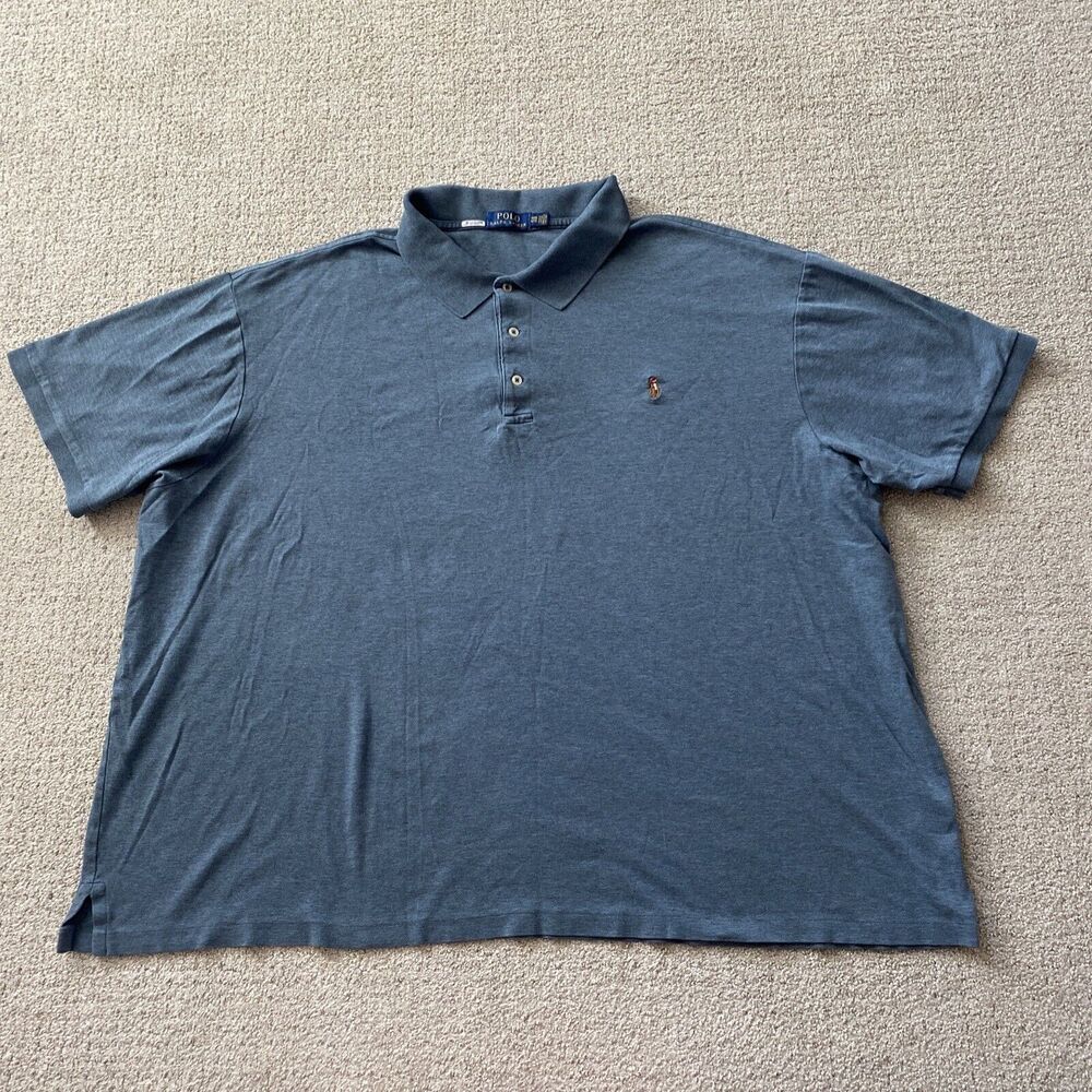 Polo Ralph Lauren Men’s 4xb Big Solid Blue Pony Short… - Gem